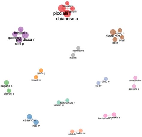 Author Collaboration Network Download Scientific Diagram