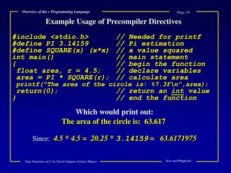 Ppt Overview Of The C Programming Language Powerpoint Presentation