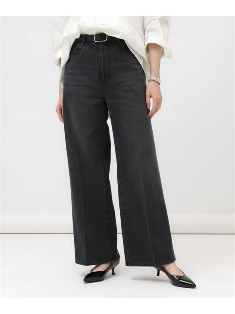 【楽天市場】【sale／46 Off】【コットン100】ワイドストレートデニムパンツ Untitled アンタイトル パンツ ジーンズ・デニム