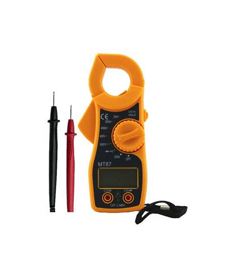 200a Digital Clamp Meter Acdc Current Voltage Multimeter Temp Volt