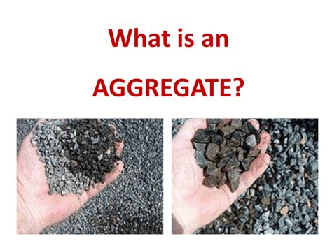 Aggregates In Concrete Properties And Functions