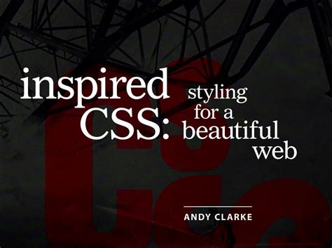 inspired css styling for a beautiful web online video peachpit