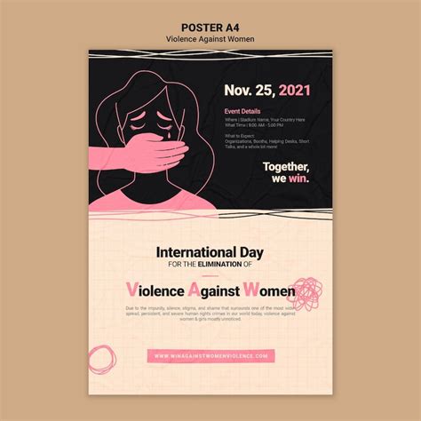 Violence Against Women Poster Images Free Download On Freepik