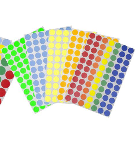 Color Coding Labels 1 4″ Crafts And More