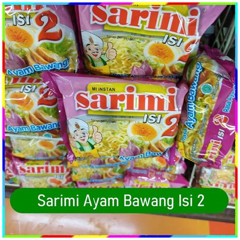 Jual Pilih Sarimi Mie Kuah Goreng Isi Dua Aneka Varian Sari Mi Rasa