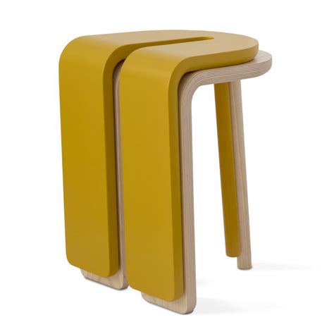 An Unusual Design For Stacking Stools Core