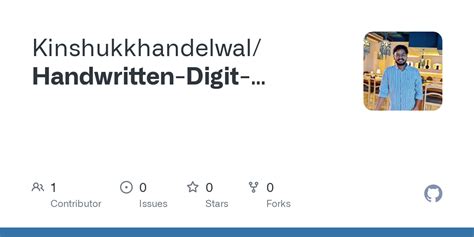 GitHub Kinshukkhandelwal Handwritten Digit Recognization Using MNIST Dataset