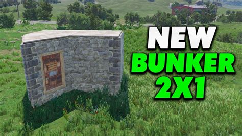NEW Simple X BUNKER In Rust Rust Base Design YouTube