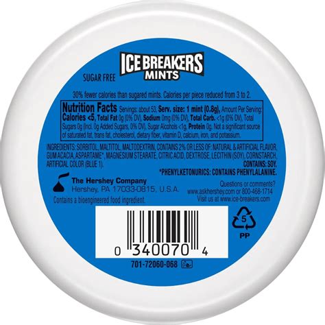 Ice Breakers Cool Mint Sugar Free Mints 1 5oz Beef Sells