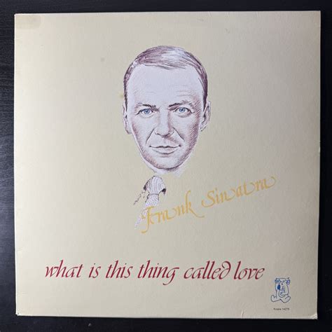 Виниловая пластинка Frank Sinatra ‎ What Is This Thing Called Love США