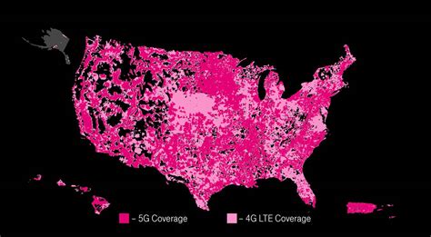 T Mobile Updates G Coverage Map Tmonews