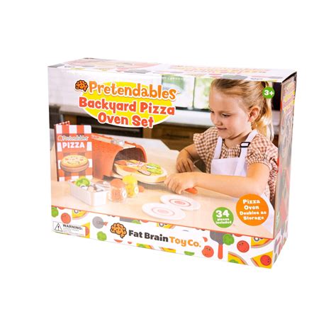Great Deals On Fat Brain Toys Pretendables Backyard Pizza Oven Set