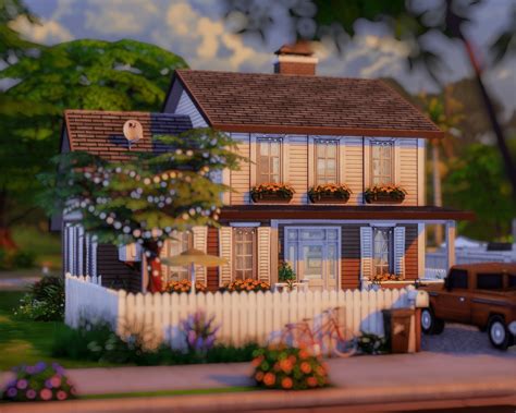 Семейный дом на скачивание No Cc Mirtal ⭐ The Sims 4 Boosty