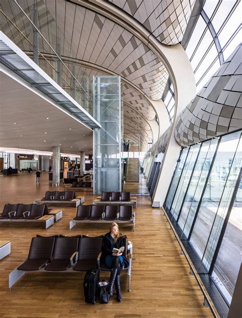 Nordic Doubles The Size Of Oslo Airport With Curved Extension