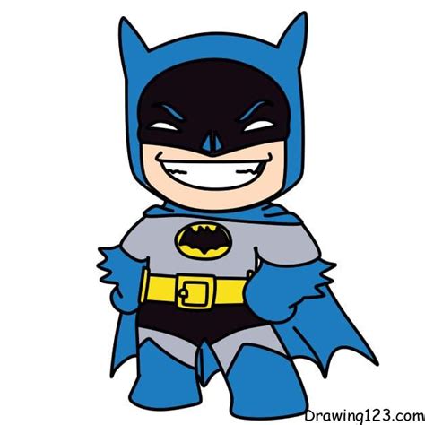 drawing batman step16
