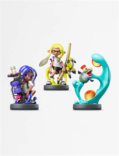 Nintendo Amiibo Splatoon 3 Pakk Octoling Inkling Smallfry Poku No