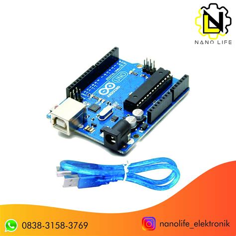 Jual Arduino Uno R3 Tanpa Kabel Shopee Indonesia