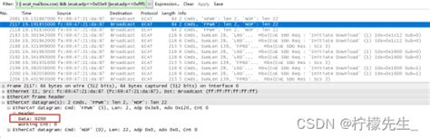 Ethercat抓包及报文分析wireshark Ethercat Csdn博客 Ethercat抓包及报文分析wireshark Ethercat Csdn博客