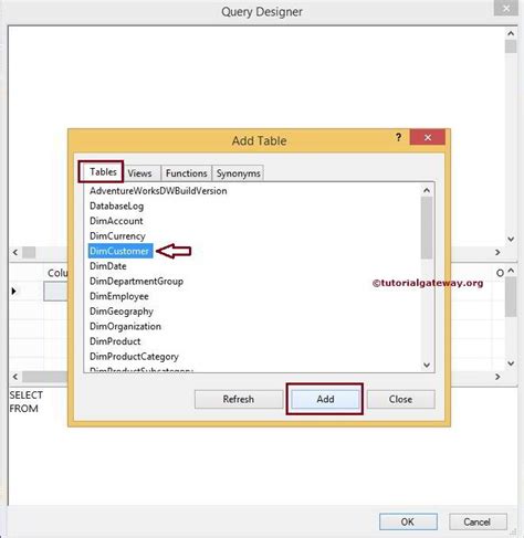 Sql Query Builder Or Designer