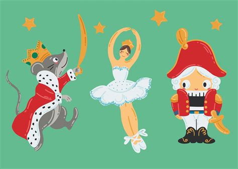 Nutcracker Ballet Characters Drawing Nutcracker Characters Over 3083