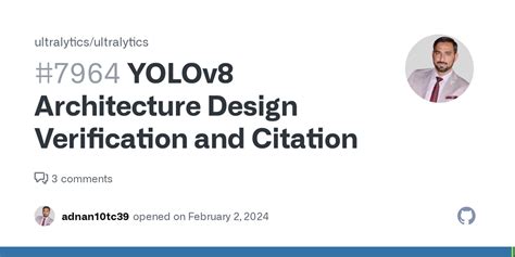 Yolov8 Architecture Design Verification And Citation · Issue 7964
