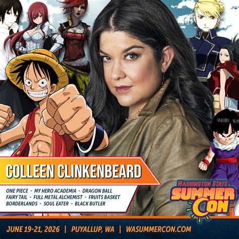 Colleen Clinkenbeard Washington State Summer Con