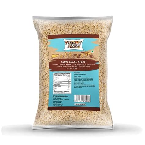 Urid Dal Split Washed Yummy Urid Dal Split Washed ☘️