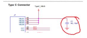 TUSB320EVM Placing The Buffer Capacitor At Power Switch Interface Forum Interface TI E2E