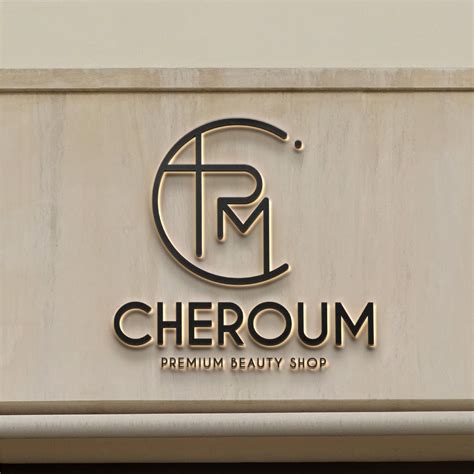 프리미엄 뷰티 샵 Cheroum 로고 디자인 포트폴리오 크몽