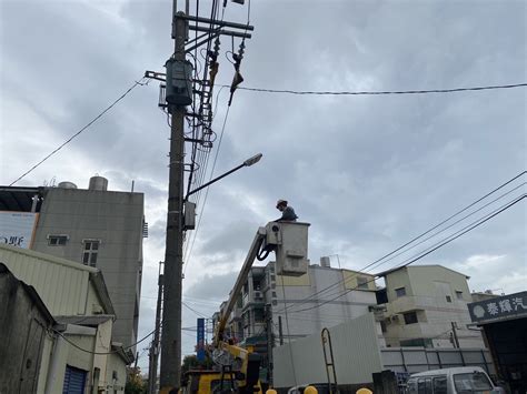 中度颱風「小犬」來襲 台電台南區處動員196人投入整備工作 蕃新聞