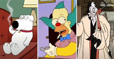 The Top 30 Cartoon Characters Who Smoke Ranked By Fans