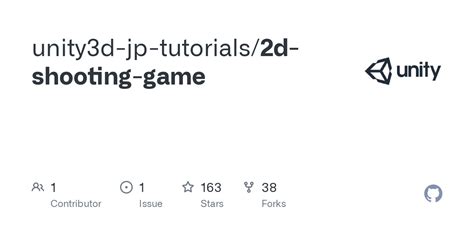 Github Unity D Jp Tutorials D Shooting Game