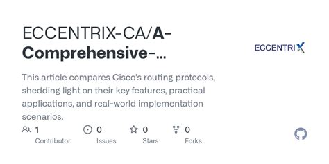 Github Eccentrix Caa Comprehensive Comparison Of Cisco Routing