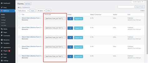 How To Create A Patient Data Collection Form In Wordpress
