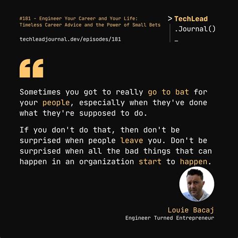 Tech Lead Journal On Linkedin Effective Leaders Actively Advocate For Their Teams Needs And