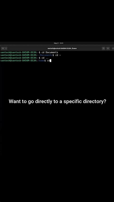 Learn Linuxunix Cd Command In 60 Seconds Linuxunix Commands For Beginners Youtube