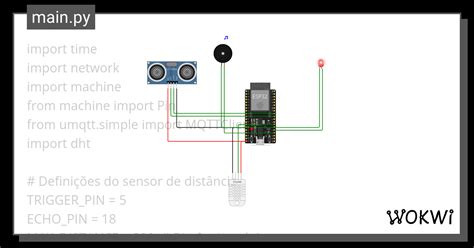 Sensor De Enchente E Umidade ESP32 V2 Wokwi ESP32 STM32 Arduino