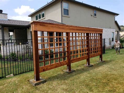 Western Red Cedar Trellis