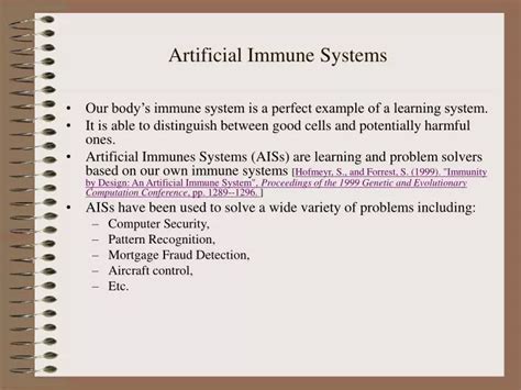 Ppt Artificial Immune Systems Powerpoint Presentation Free Download