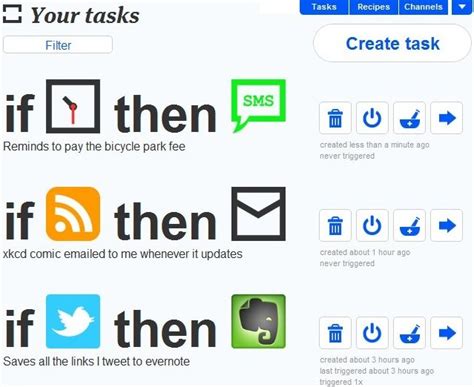 7 example of ifttt rule recipes download