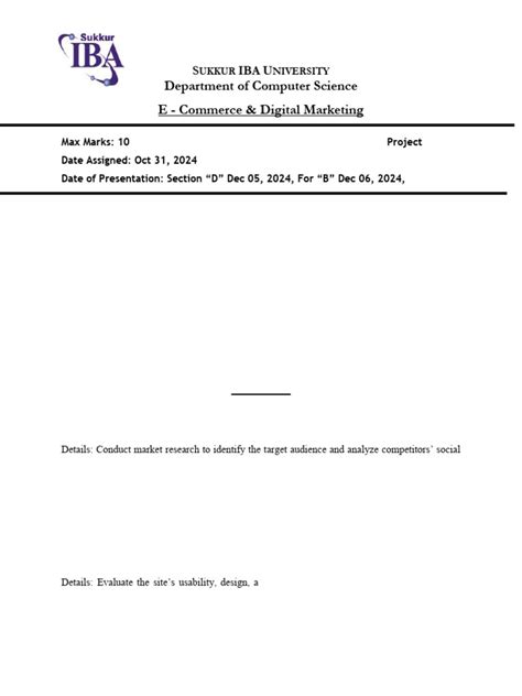 Project Programing Pdf Digital Marketing Marketing