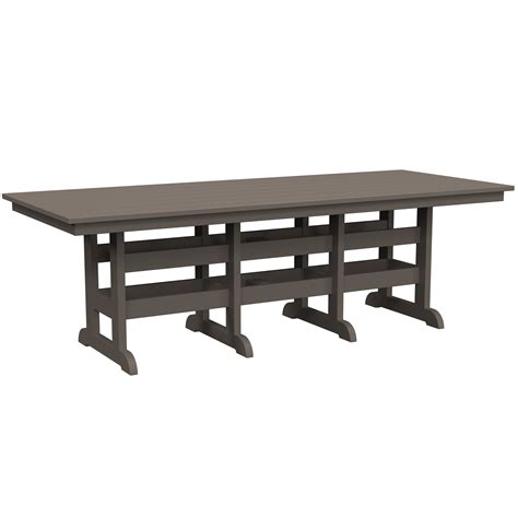 Classic Rectangle Table 44 X 96 Regular Amish Country Poly