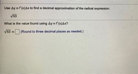 solved use ayf x ax to find a decimal approximation of the