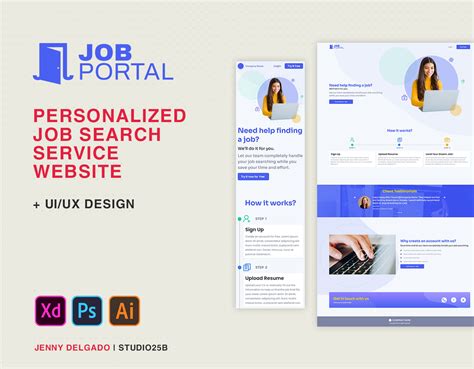 Job Portal Ui Ux On Behance