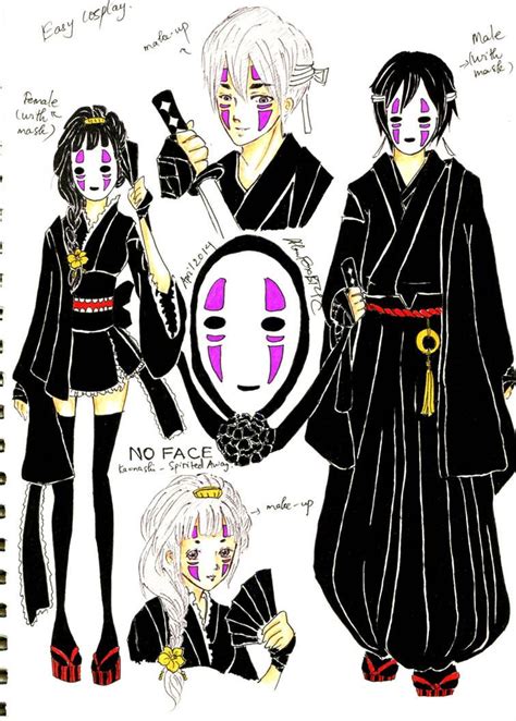 Spirited Away No Face Kaonashi Gijinka Cosplay By Theofficialmew3 On
