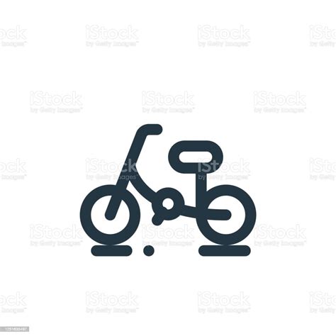 자전거 벡터 아이콘입니다 자전거 편집 가능한 스트로크 웹 및 모바일 앱 로고 인쇄 매체에 사용하기 위한 자전거 선형 기호입니다 얇은 선 그림 벡터 격리 된 윤곽선 도면입니다