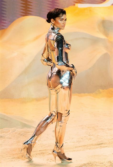 Zendayas Archival Robosuit Featured Boob And Butt Cut Outs