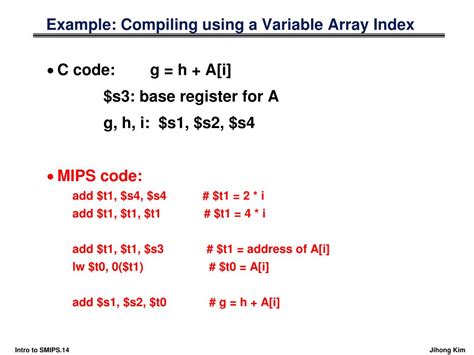 Ppt Computer Architecture A Constructive Approach Introduction To Smips Jihong Kim Powerpoint