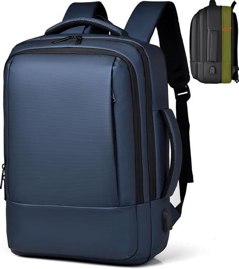 Oriloosen 17156 Business Laptop Backpack Pu Travel