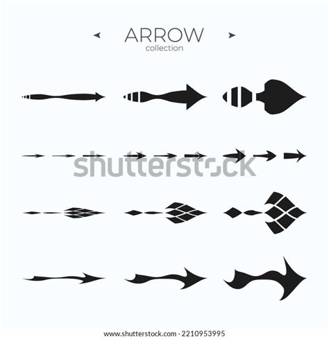 Simple Set Arrow Icons Smooth Arrow Stock Vector Royalty Free 2210953995 Shutterstock